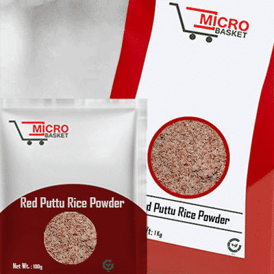 Red Puttu Rice Powder - MicroBasket